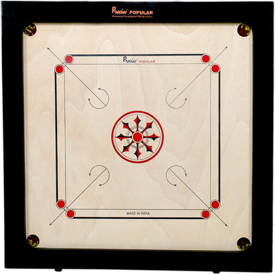 Buy Precise Elegant Carrom Board Champion Board AICF Approved Used in ...