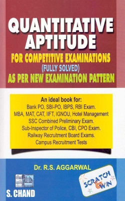 38% OFF on Quantitative Aptitude For Competitive Examinations (Fully ...
